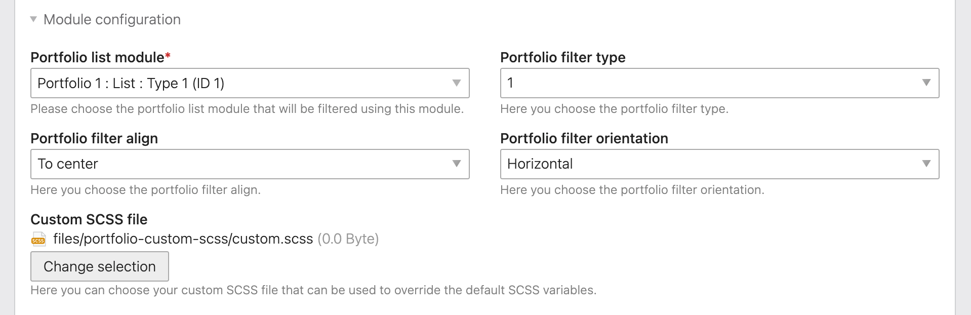 Frontend modules - Veello Docs