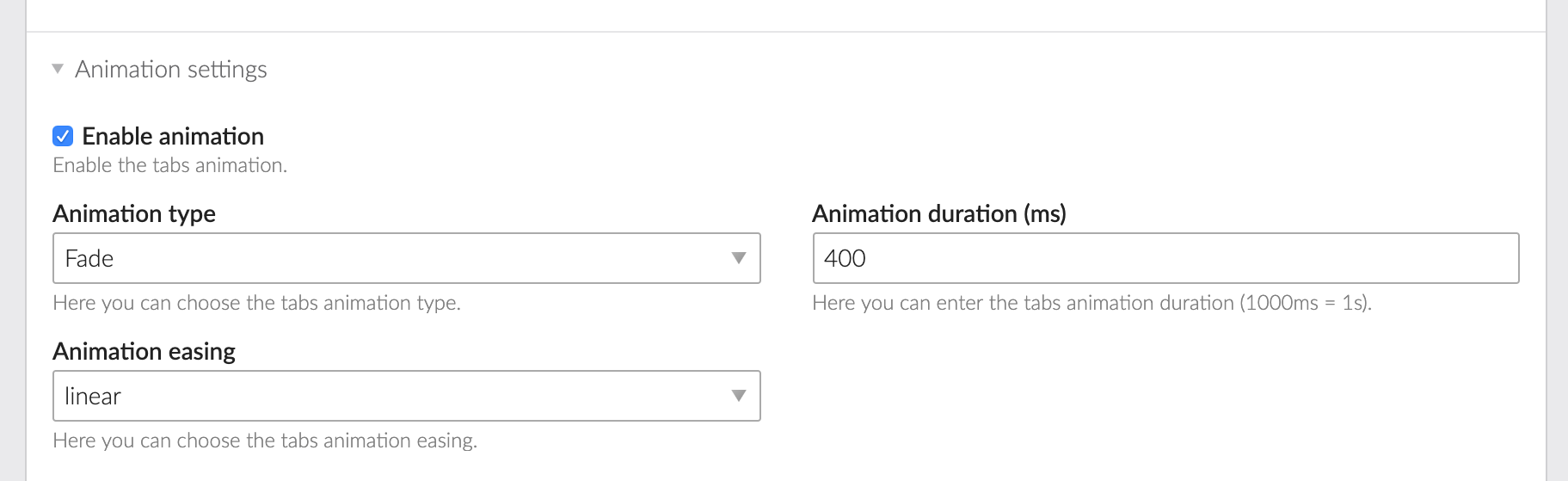 Animations - Veello Docs